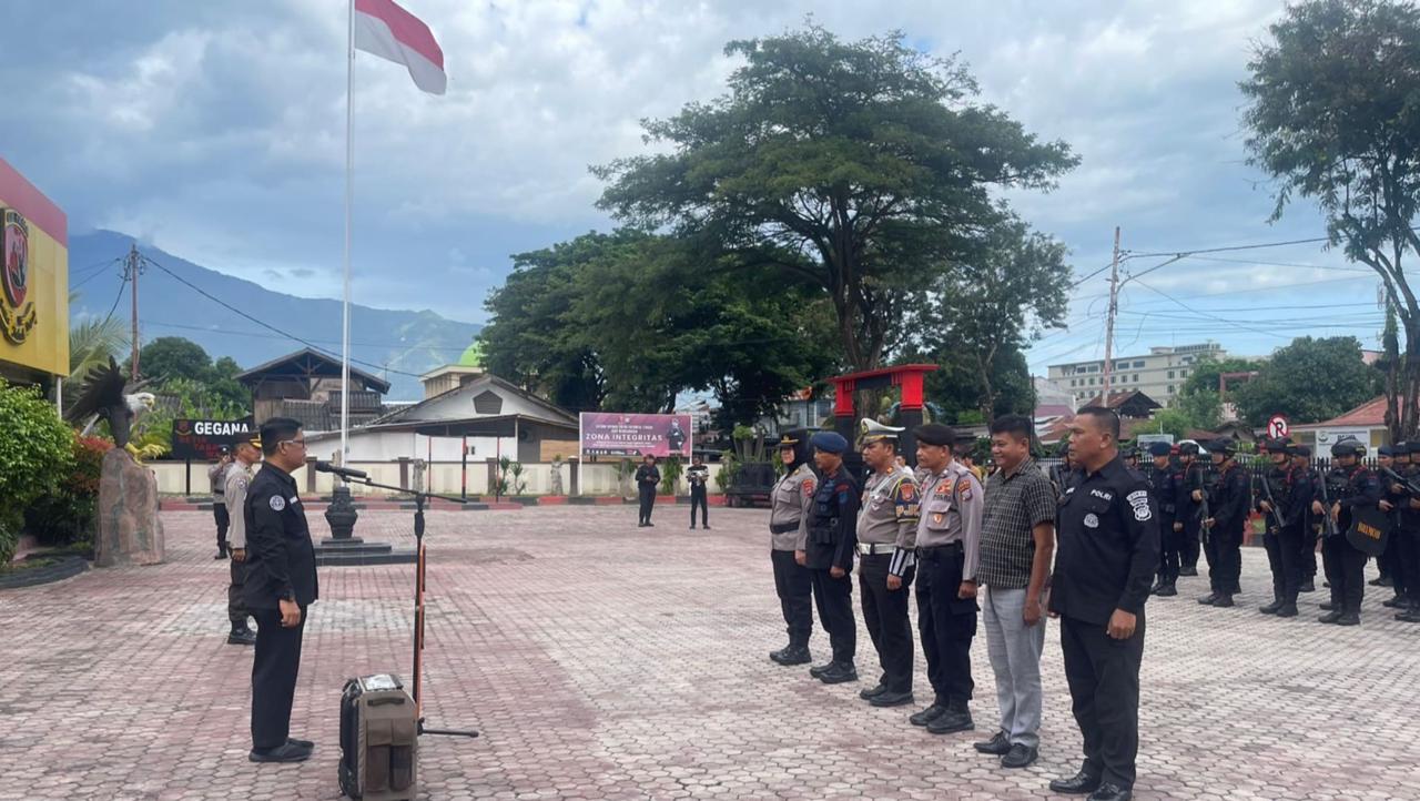 Polda Sulteng Siagakan Personel Hadapi Potensi Gangguan Kamtibmas Jelang Pelantikan Gubernur dan ...